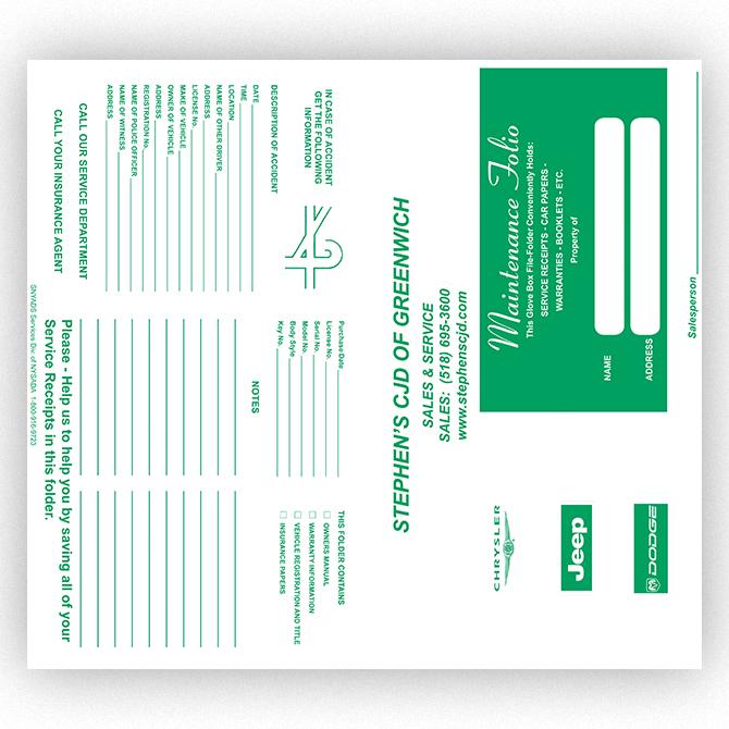 Custom Paper Document Holders (Vehicle Paper Wallets) – Georgia ...