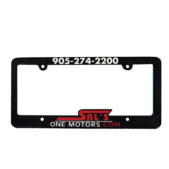 Custom Raised Letter License Plate Frames – Georgia Independent ...