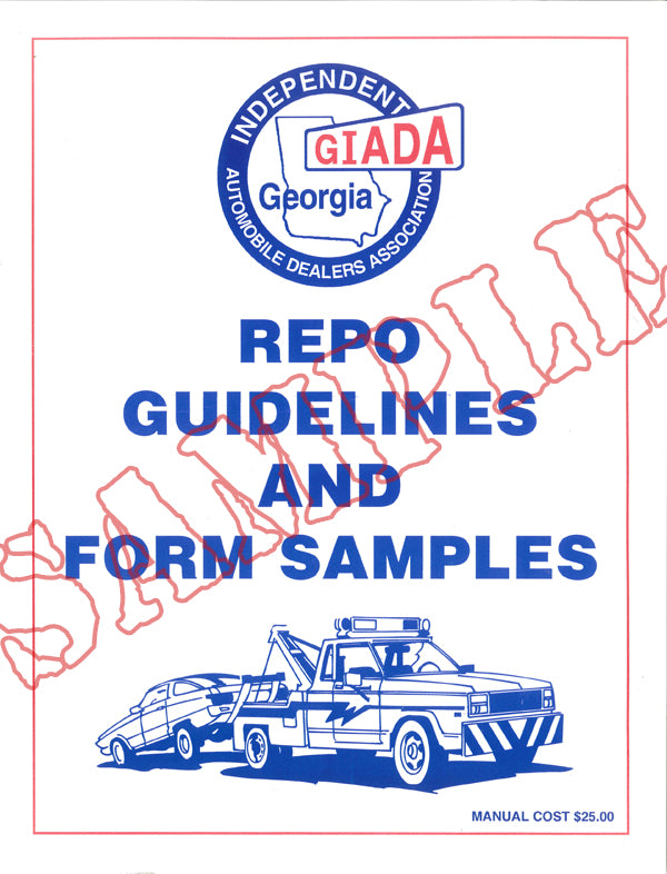 Repo Guidelines Manual – Georgia Independent Automobile Dealers ...