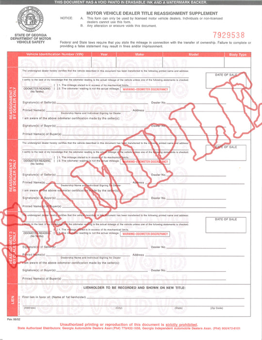 Secured Title Reassignment – Georgia Independent Automobile Dealers ...